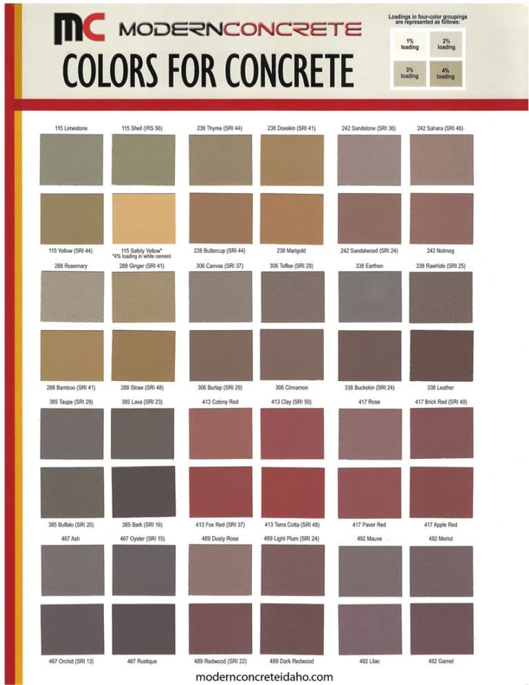 Stamps & Colors - Modern Concrete